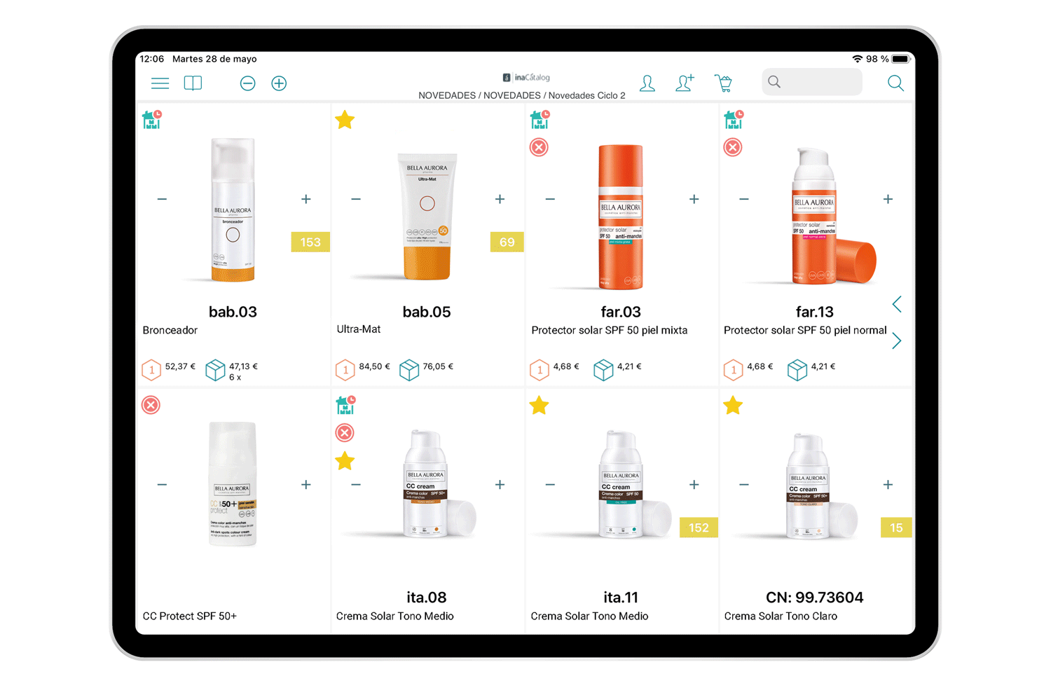 App para equipos comerciales Farma – digital.inacatalog.com